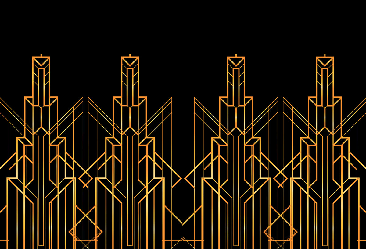 Set De Table Art Deco - Imprimé en France | Mur Mur Création – MUR MUR ...